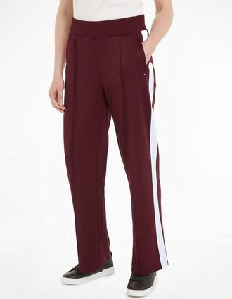 Tommy Hilfiger Sweathose BLOCKED STRIPE RW PANT mit Logostickerei