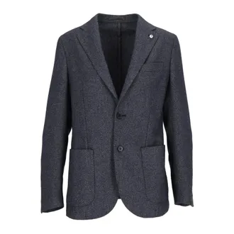 Lubiam Herren, Jacken, Blau, XLGr&ouml;&szlig;e