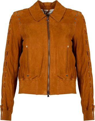 Patrizia Pepe Damen, Jacken, Braun, SGr&ouml;&szlig;e