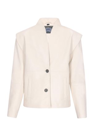 Dreimaster Dreimaster Jacke Frauen Wei&szlig;