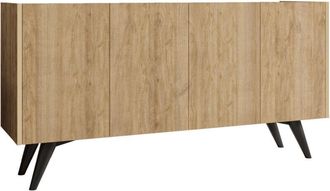 Habitat et Jardin Buffet en bois Pekin - 150 x 40 x 76 cm - Marron