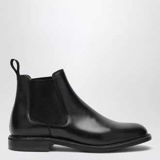 Berwick 1707 Schwarze Chelsea-Stiefeletten aus Leder