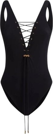 Moschino Femme, Maillots de bain, Noir, Taille: 44 FR Maillot de bain une pi&egrave;ce en Lycra