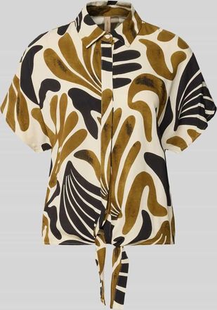 Soyaconcept Regular Fit Bluse aus Viskose mit Knotendetail Modell FELDI