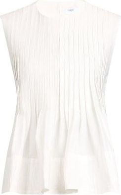 Suncoo Blouse sans manches pliss&eacute;e