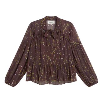 BA&SH Femme, Blouses et Chemises, Brun, Taille: 36 FR Kamala Top