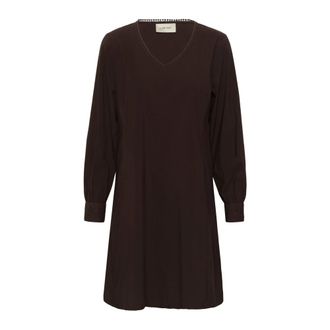 Cream Kurze Kleider - - Dresses - Damen - Braun - S