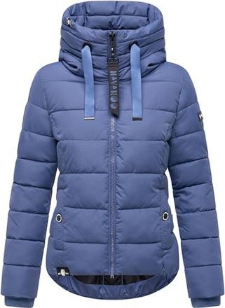 Navahoo Amayaa Veste dhiver chaude matelass&eacute;e pour femme avec col haut et capuche r&eacute;glable Tailles XS &agrave; XXL, S