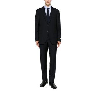 Canali Bf00282 12280/20 303 Suit - - Suits - Herren - Blau - L