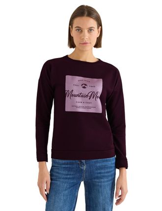 Cecil Damen Shirt mit Satin Print