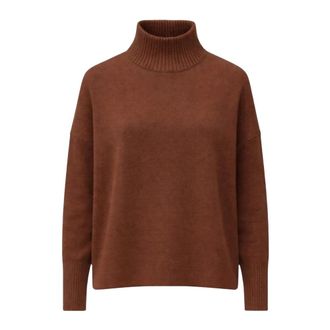 2-Biz Femme, Pulls, Brun, Taille: 42/44 FR Col roul&eacute;s