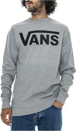 Vans Homme, Sweatshirts et sweats &agrave; capuche, Gris, Taille: S Premium Logo Crew