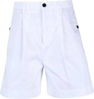 Department Five Department Five, Femme, Shorts, Blanc, Taille: 36 FR Bermuda Taille Haute