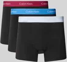 Calvin Klein Underwear Regular Fit Trunks aus Baumwoll-Mix im 3er-Pack