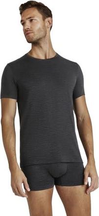 Falke Hommes T-Shirt Coupe ajust&eacute;e Laine, Fibre Artificielle
