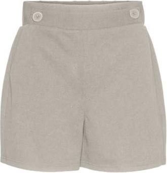 Vero Moda Vmliva Hw Short Noos, Doublure argent&eacute;e, XL Femme