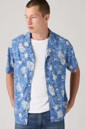Levi's Classic Camp Shirt - Homme - Bleu / Phillipe Floral Delft - L