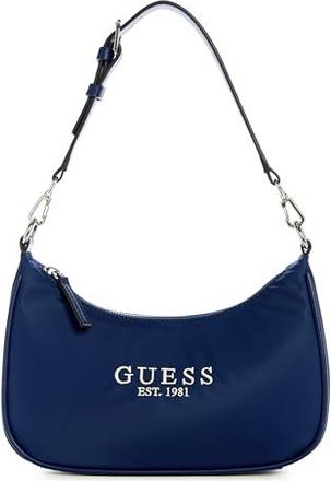 Guess Femme Arona Shoulder Bag Sac à bandoulière, Midnight, Taille Unique