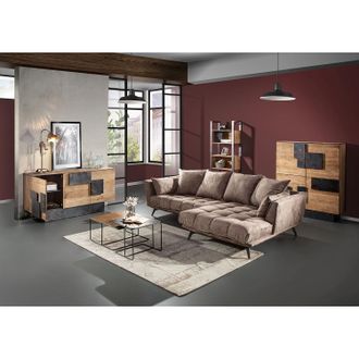 ars manufacti home24 Couchtisch Tokko 2er-Set 70 x 41 x 70cm Messing