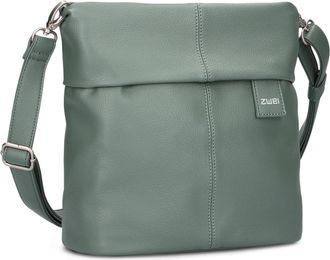 zwei Damen Handtasche Mademoiselle.M M8 Crossbody Bag 3 L Umhängetasche aus Kunstleder mit Geheimfach & Hauptfach mit Reißverschluss, inkl. kurzem & langen