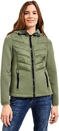 Cecil B201791 Veste mi-Saison, Vert Feuille, L Femme