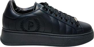 Pollini Femme, Chaussures, Noir, Taille: 40 EU Baskets Nappa