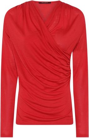 Bruuns Bazaar Acara Zazia Bluse - - Blouses & Shirts - Damen - Rot - XS