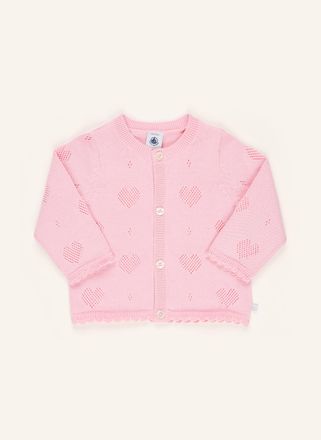 Petit Bateau Petit Bateau Strickjacke rosa