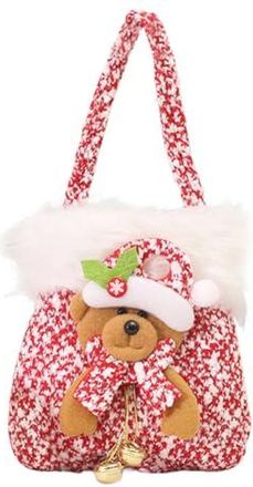 Generic Sacs à provisions réutilisables - Intérieur spacieux Sac de transport festif Conception de poignée robuste | Sacs daujourdhui réutilisables avec style