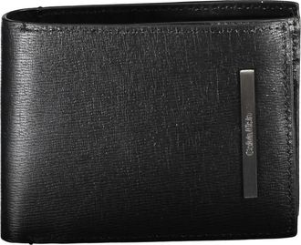 Calvin Klein Homme, Accessoires, Noir, Taille: ONE Size Portefeuille 2 Compartiments