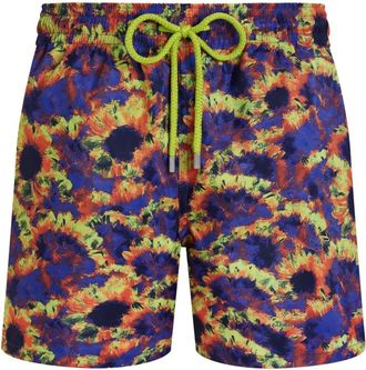 Vilebrequin Homme, Maillots de bain, Multicolore, Taille: 2XL Sunflowers Swim Shorts