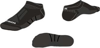 X Socks X-Socks Core Sport Light Low Cut - X, Noir/blanc., 43