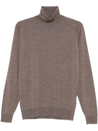 John Smedley pull Cherwell - Marron