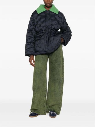 Stine Goya Quilted Recycled Polyester Down Jacket - Navy