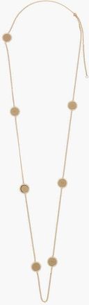 Celine Golden Effect Brass M&eacute;daille Heirlooms Necklace Gr&ouml;&szlig;e Unica
