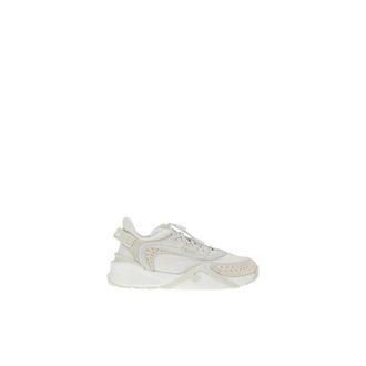 Fendi Sneakers mit strukturierter Sohle und verstellbaren Schn&uuml;rsenkeln - - Shoes - Damen - Wei&szlig; - 35 EU