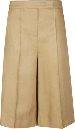 Max Mara Femme, Shorts, Beige, Taille: 36 FR Mxmkaki Bermuda