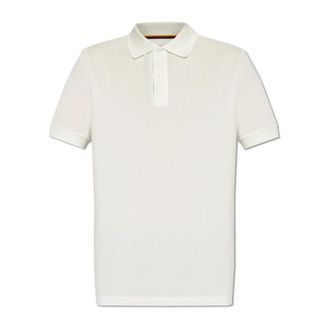 Paul Smith Baumwoll-Polohemd - - Tops - Herren - Wei&szlig; - XL