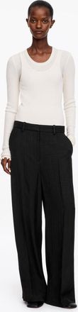 Arket Elegante Lockere Hose -Schwarz
