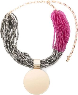 Antonelli Femme, Accessoires, Gris, Taille: ONE Size Damian Necklace