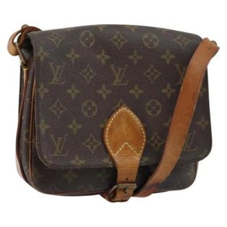 Louis Vuitton Sac bandouli&egrave;re en toile Pre-owned - Femme - Pre-owned - Brun - Taille: ONE Size