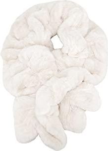 Queen Helena Écharpe Hiver pour Femme SC01 Blanc, Taille unique