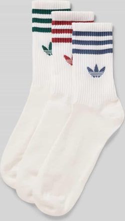 adidas Originals Socken mit Logo-Detail Modell Crew Im 3er Pack