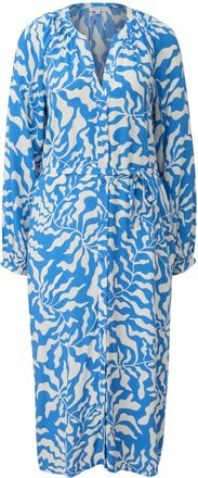 s.Oliver Midi Kleid mit Allover Muster