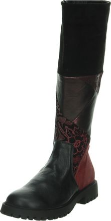 Think Think Trento Damen nachhaltige Stiefel, SCHWARZ/Kombi 0000, 37.5 EU