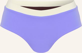 Mymarini Mymarini Panty-Bikini-Hose Shorts Zum Wenden Mit Uv-Schutz 50+ braun