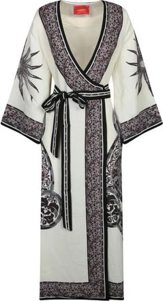 La DoubleJ Femme, Robes, Beige, Taille: 42 FR Robe portefeuille
