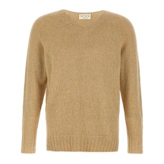 Maryya Boucl&eacute;-Pullover - - Knitwear - Herren - Beige - L