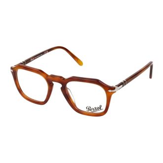 Persol unisex, Accessoires, Brun, Taille: 48 MM Lunettes &Eacute;l&eacute;gantes