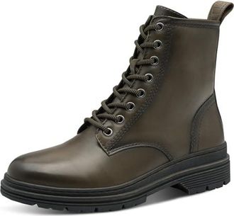 Tamaris Femme Damen Lace Boot Flat 1-25230-41 Bottine, Olive, 40 EU